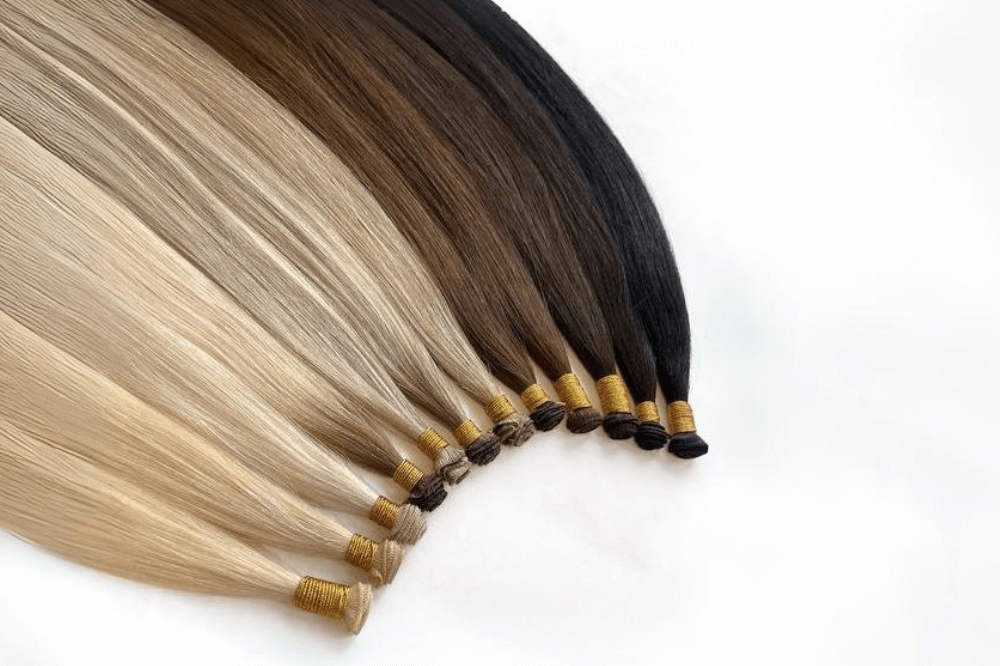 Full Shine® Hand-Tied Wefts vs. Machine-Tied Wefts Hair Extensions