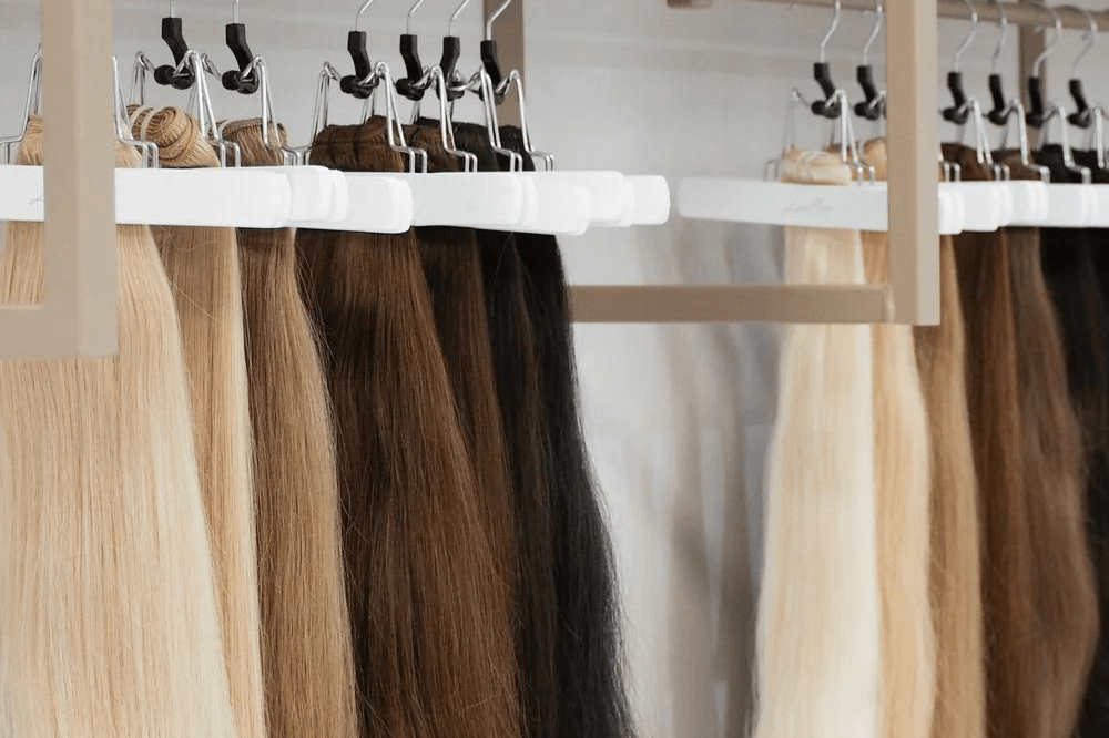 Human Hair Extensions with Balayage, Rooted, and Ombré Techniques ...