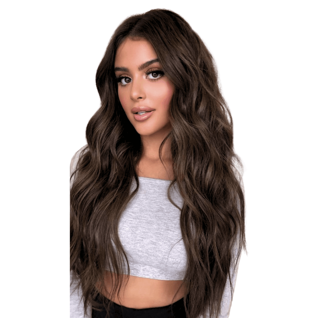 Virgin Human Hair Toppers with Fishnet Base Full Shine Long-lasting ...