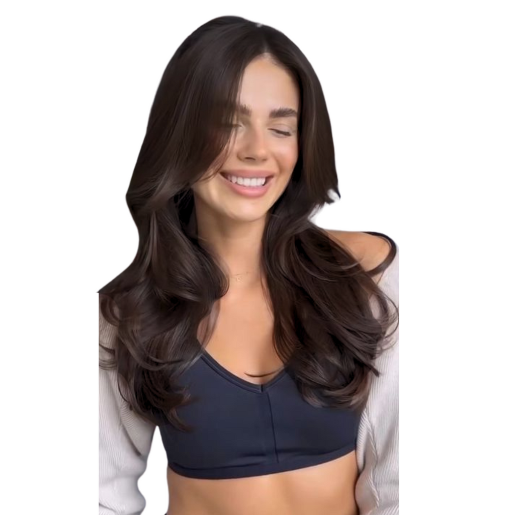 [Pre Order] Invisible Fill In Clip in Hair Extensions 100% Virgin Hair ...
