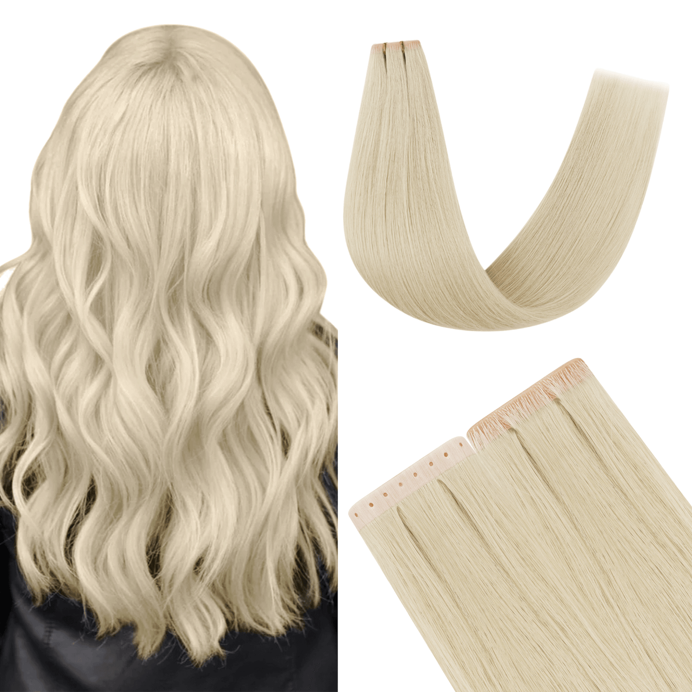 XO Invisible Weft Hair Extensions, Virgin Hair XO Extensions | Full Shine®