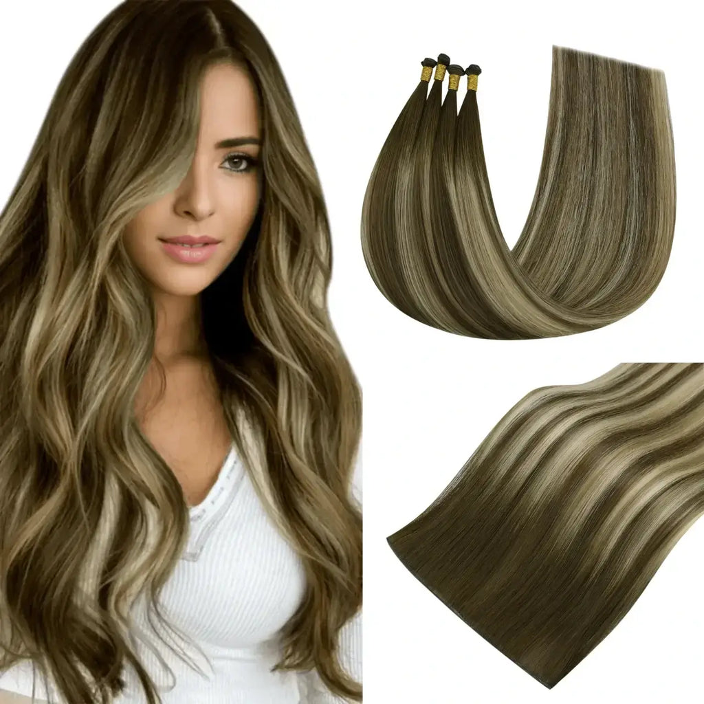 High Quality Genius Weft Hair Extensions 100% Virgin Hair Balayage ...